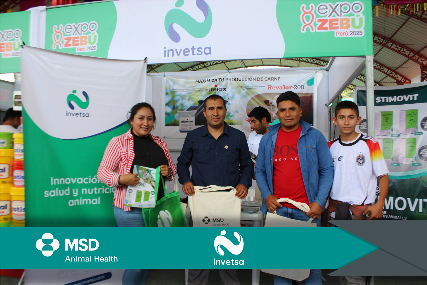 MSD Animal Health participó en Expo Zebú 2025 junto a INVETSA, promoviendo soluciones para ...